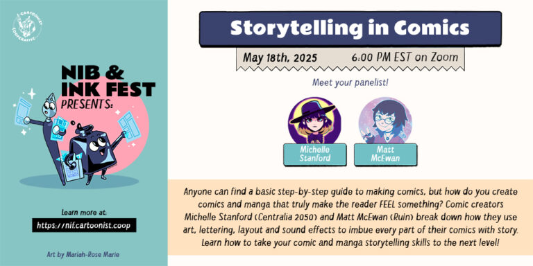 Storytelling in Comics - NIB & INK FESTIVAL 2026